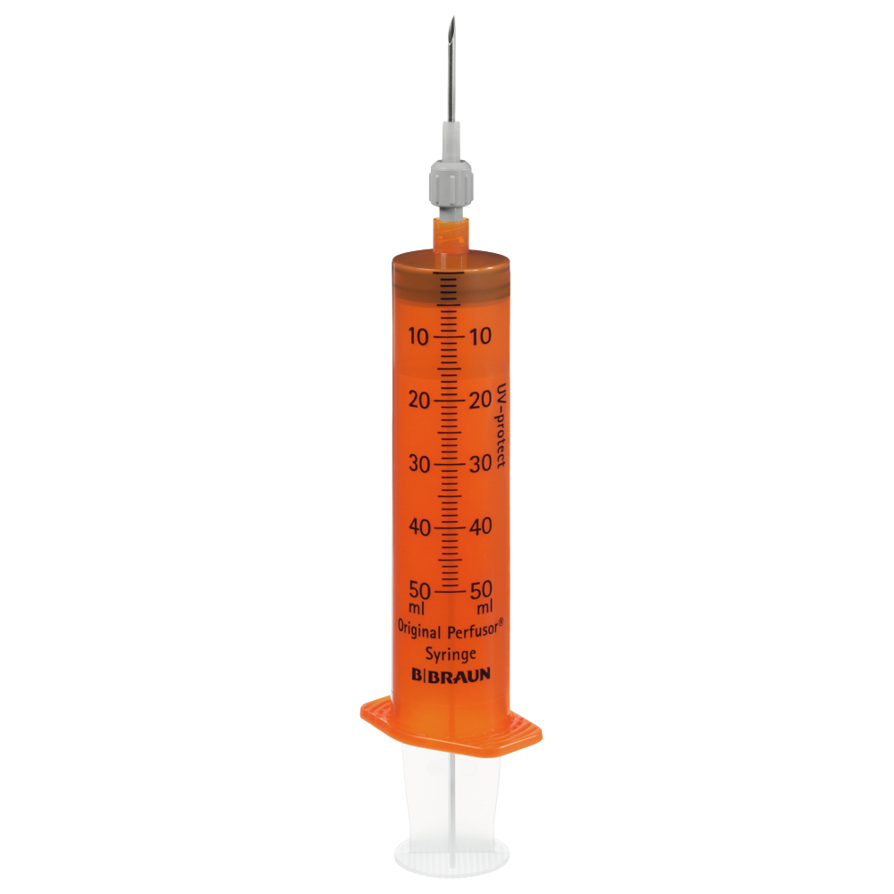 Syringes UV-protect - Original Perfusor® Syringe 50ml & Omnifix® 50ml Lock